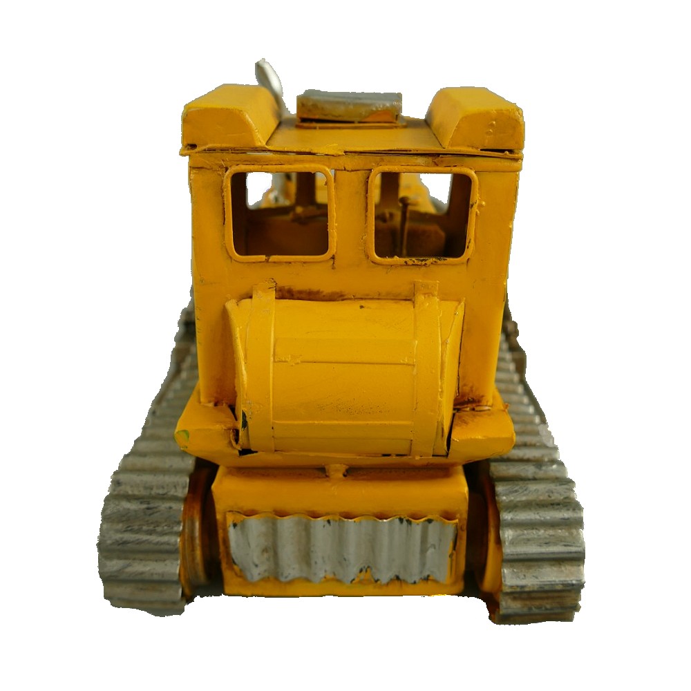 EUROVILAG TRENDSHOP - RAUPE BULLDOZER gelb Blechauto Blech Modellauto